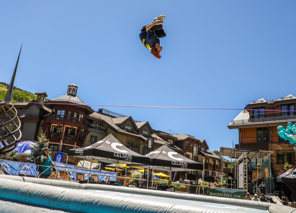 PHOTOS: Slackliners show off balance and skill at GoPro Mountain Games ...