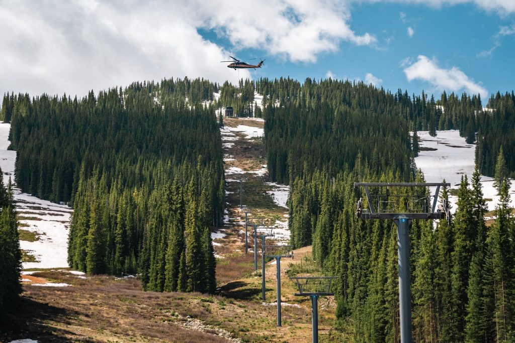 Copper Mountain Resort begins work on new Timberline Express chairlift ...
