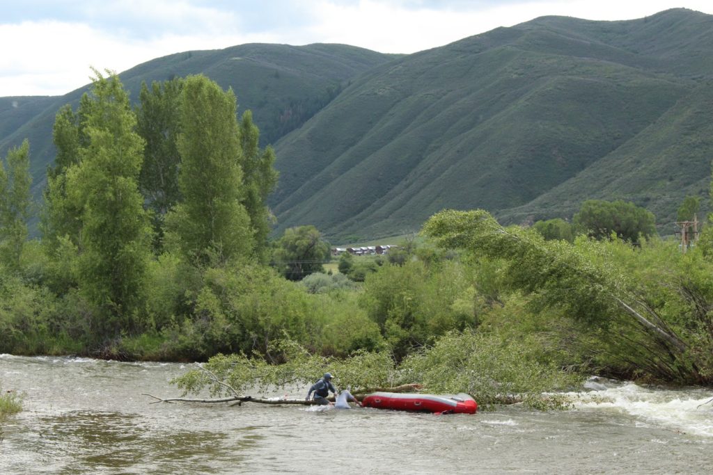 3 safe after raft flips over in Roaring Fork River on Wednesday morning ...