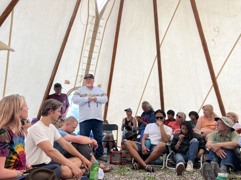 For reconciliation between white and Native American people ...