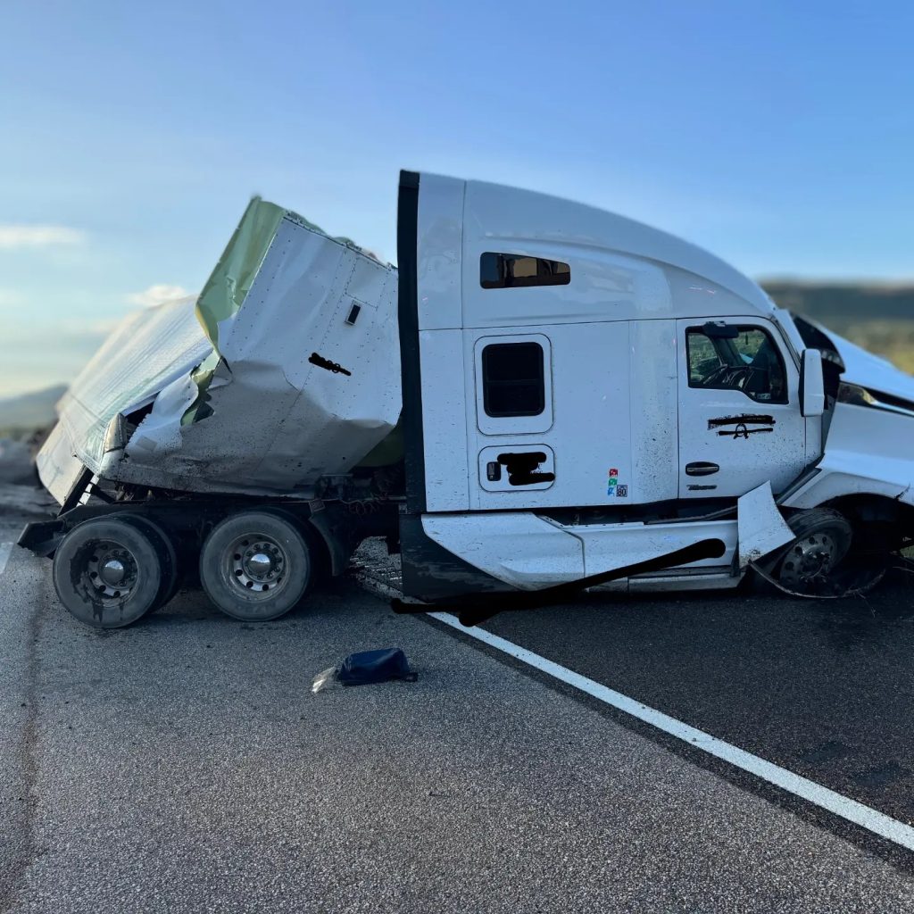 Semi rollover causes 7-hour closure on Interstate 70 in Wolcott ...