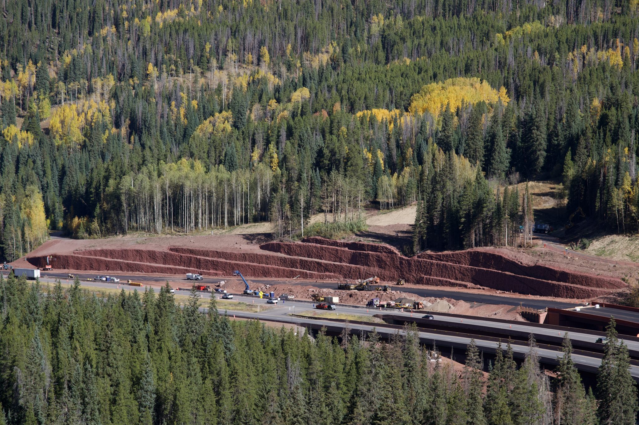 New wall on Vail Pass is an example of the technological advancements ...