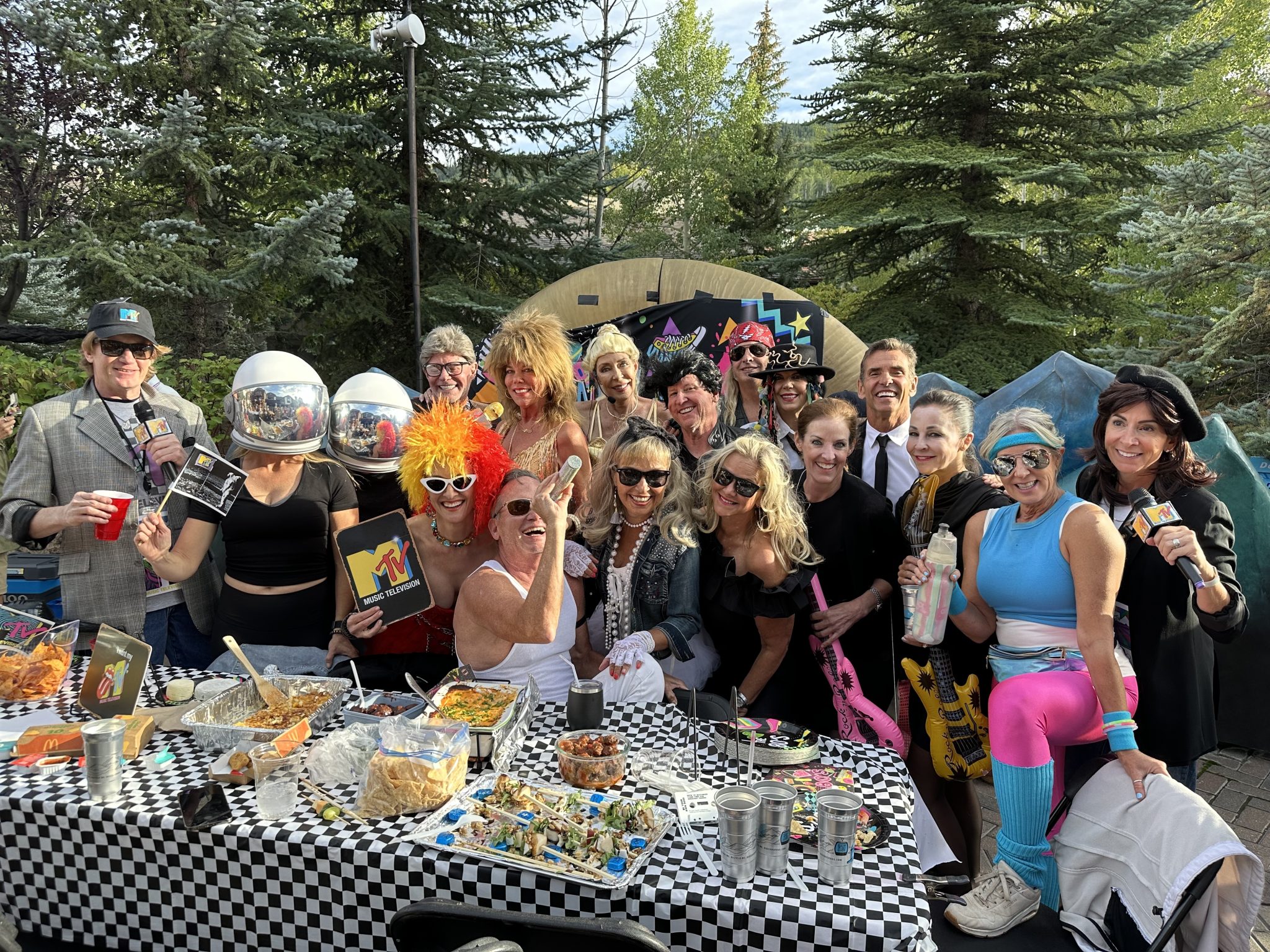 Vail Social Community Potluck brings out crowds and costumes ...