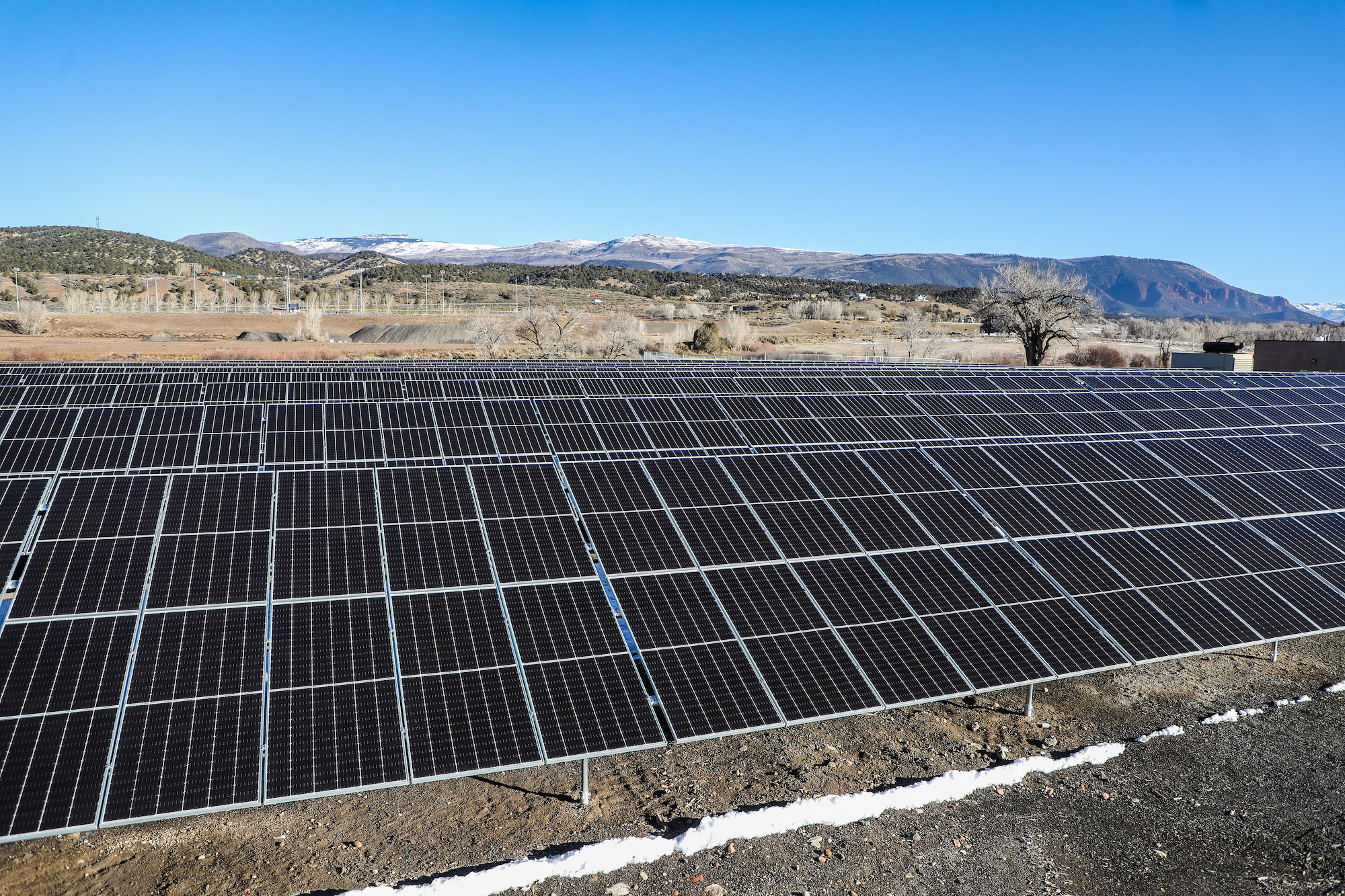 Eagle unveils new solar array that will power about 70% of wastewater ...