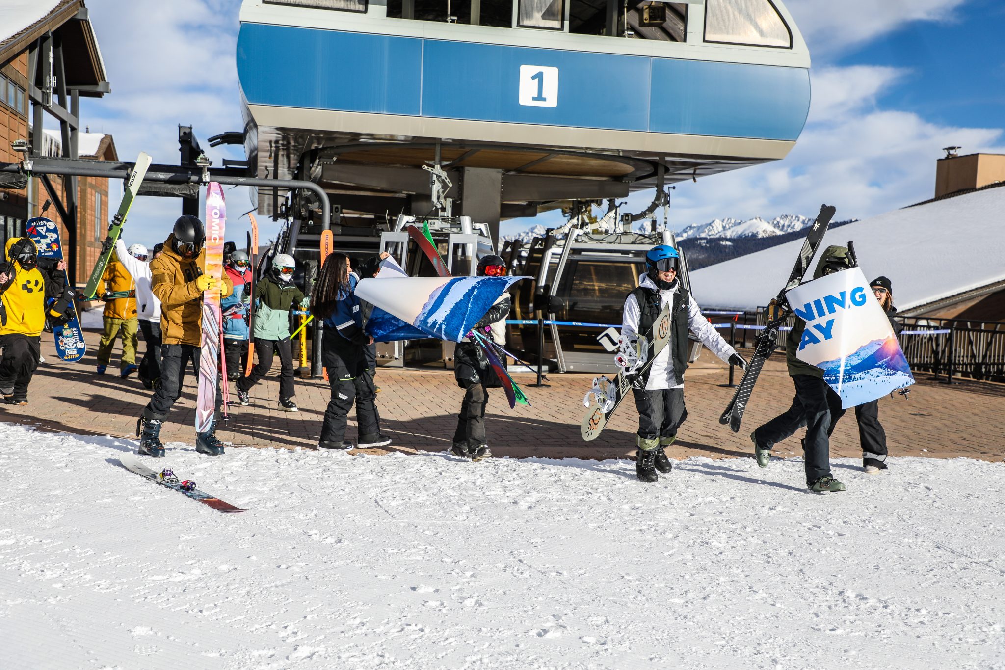 PHOTOS: Vail Mountain opens the season with blue skies, fresh corduroy ...