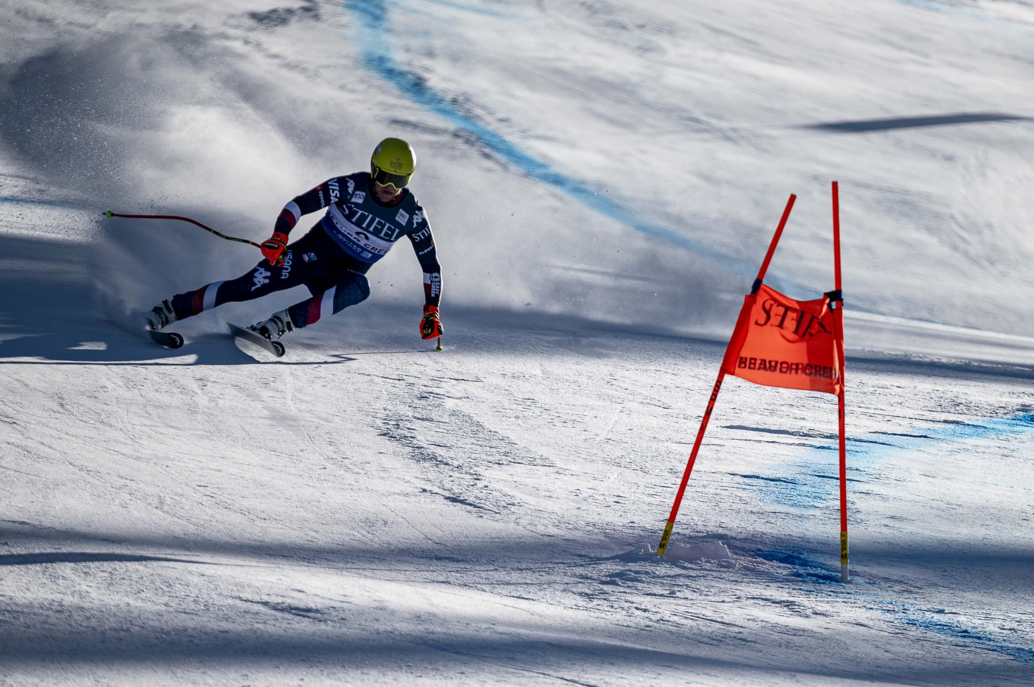 PHOTOS: World Cup skiers take flight at Birds of Prey downhill at ...