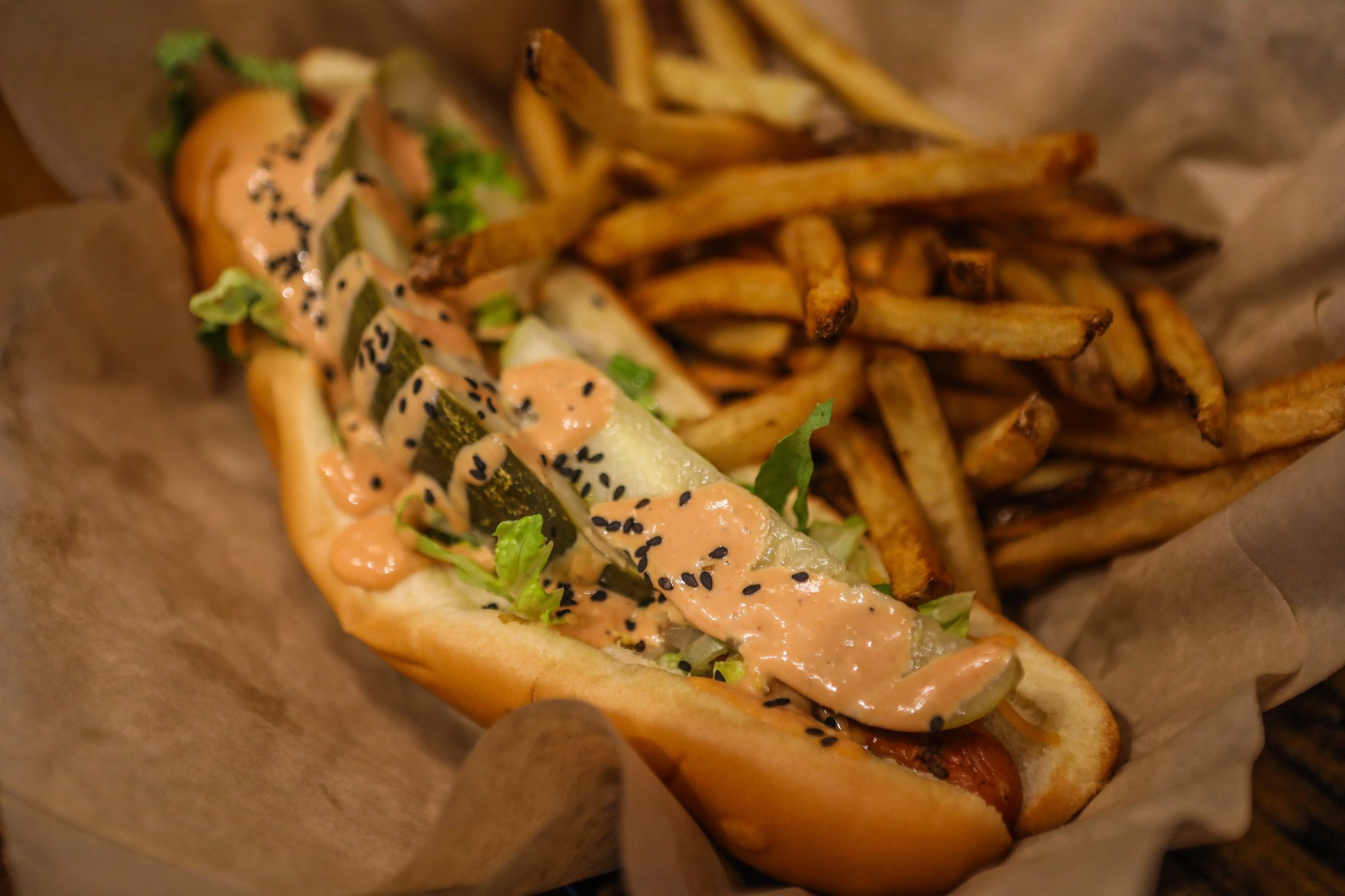 Long-awaited restaurant brings tasty hot dogs and relaxing vibes to ...