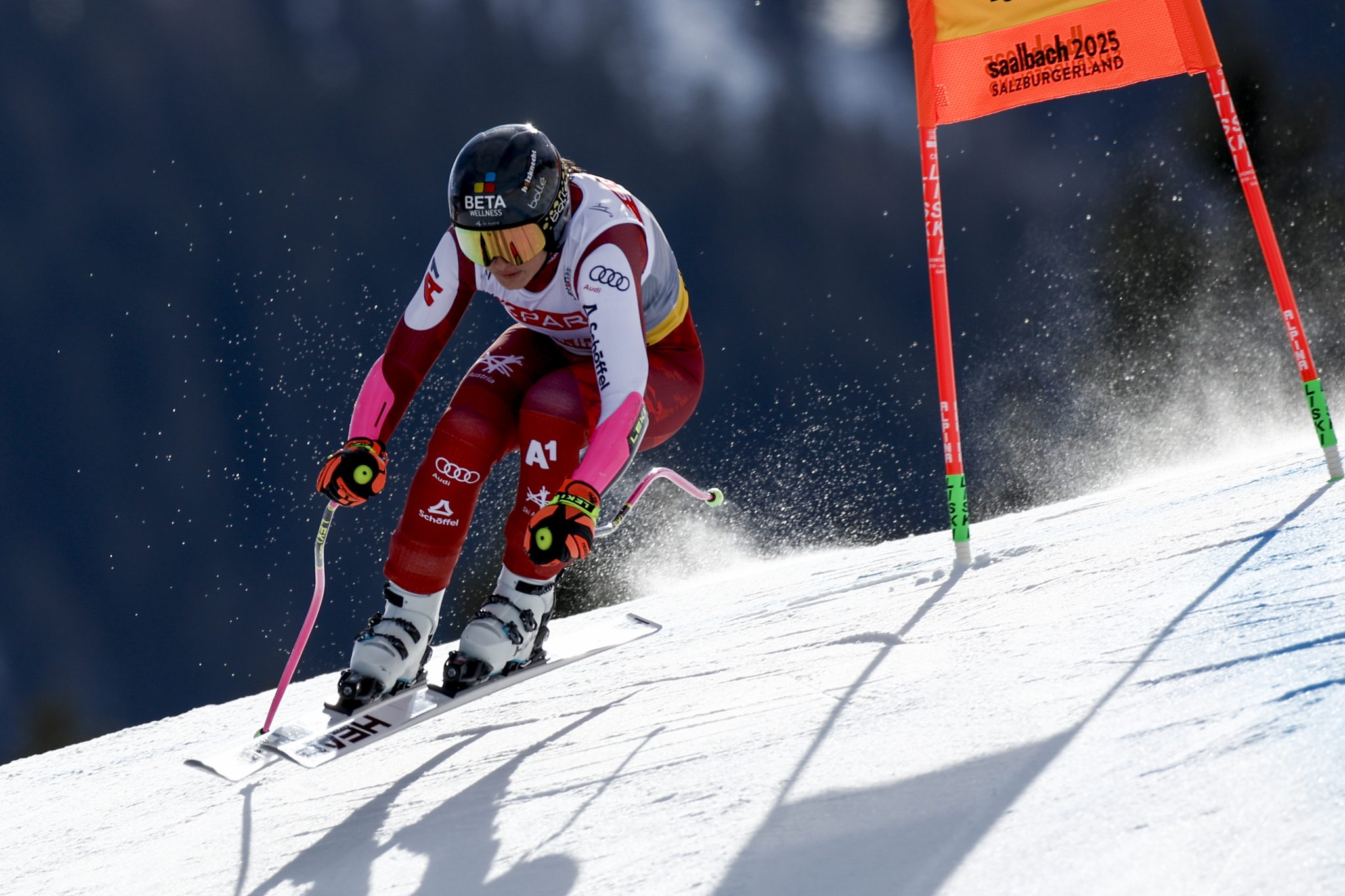 Lindsey Vonn posts DNF in FIS world championship super-G as 22-year-old ...