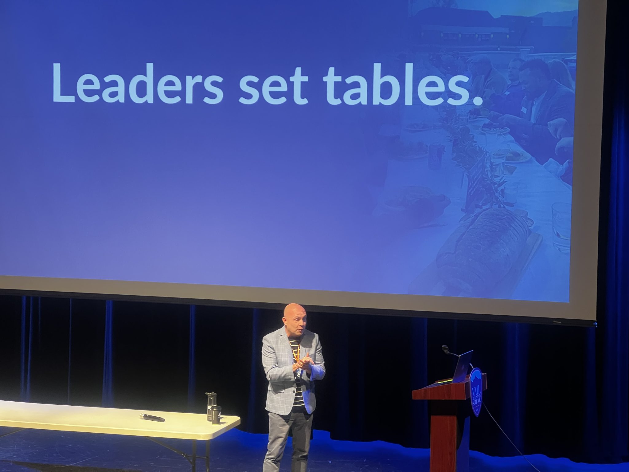 ‘Leaders set tables:’ Vail Mountain School students learn how to build ...