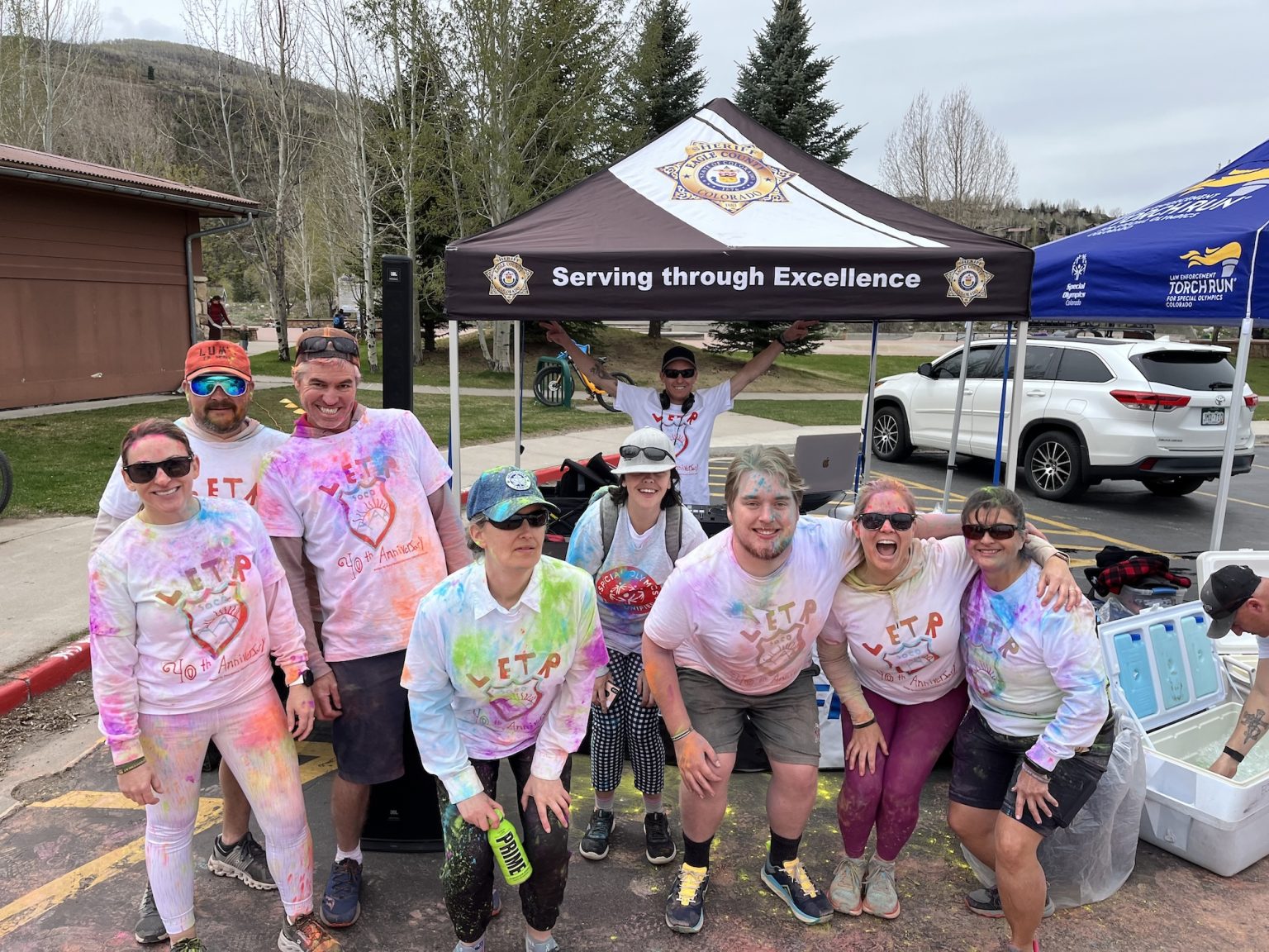 Special Olympics Colorado adds a pop of color to its annual Torch Run ...