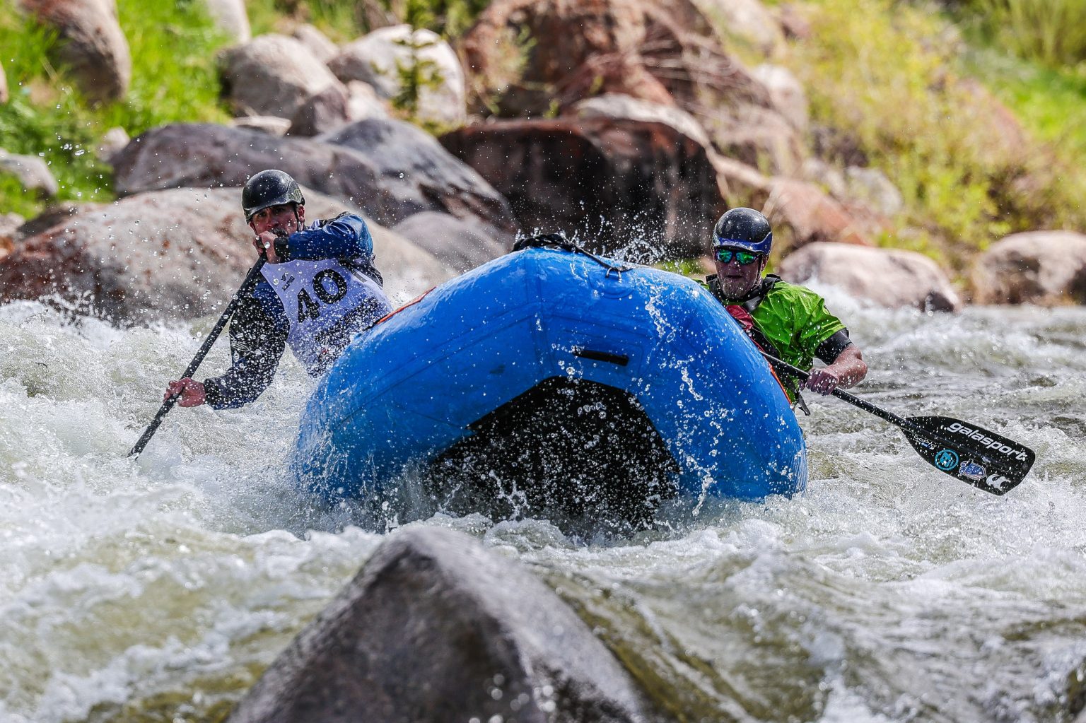 Rival rafters replicate dramatic Gore IV Raft Challenge finish on first ...