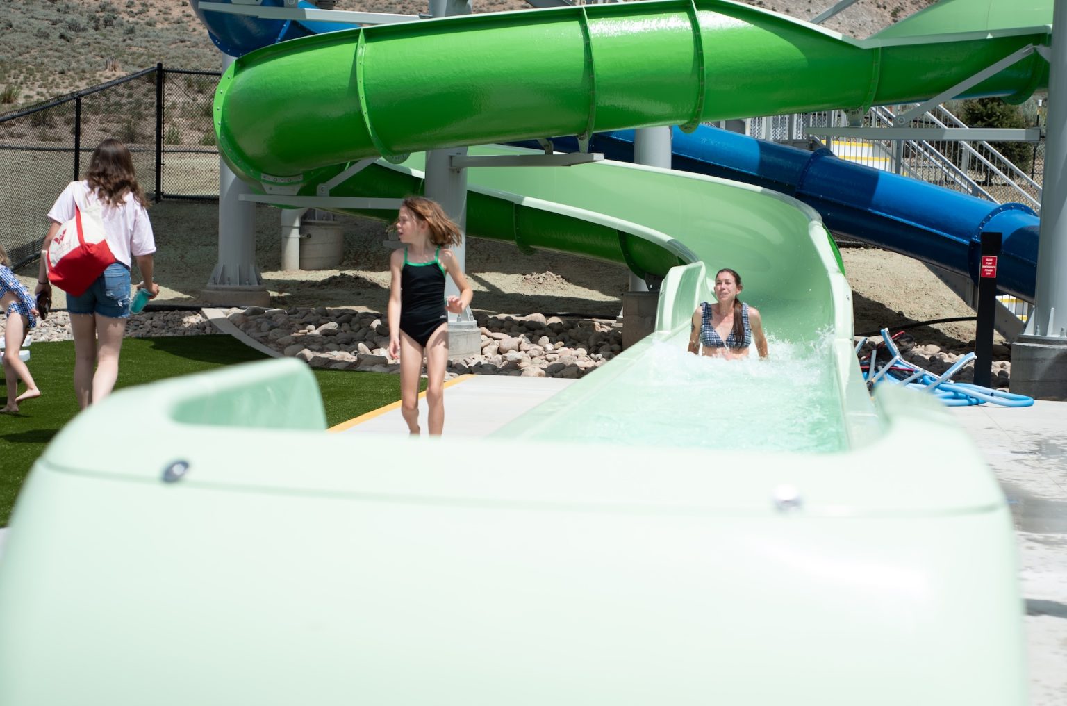 New Eagle Pool makes a big splash with residents at grand opening ...