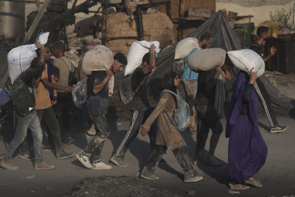 Israel’s military says airdrops of aid will begin in Gaza as hunger ...