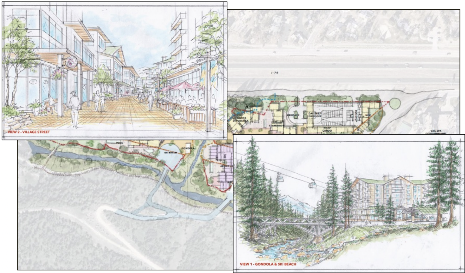 Latest West Lionshead plan calls for new gondola, hotel, 12,000-square ...