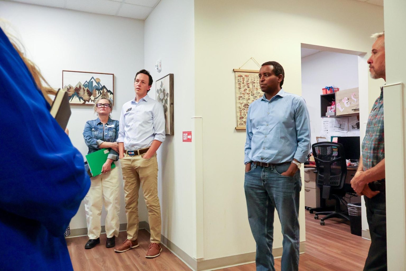 Colorado’s Joe Neguse tours facility in Avon to discuss impacts of ...