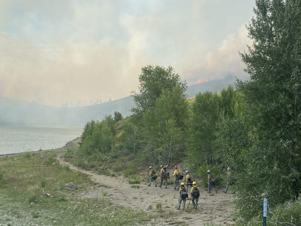 Wildfire in south Routt County reaches over 1,350 acres, mandatory ...