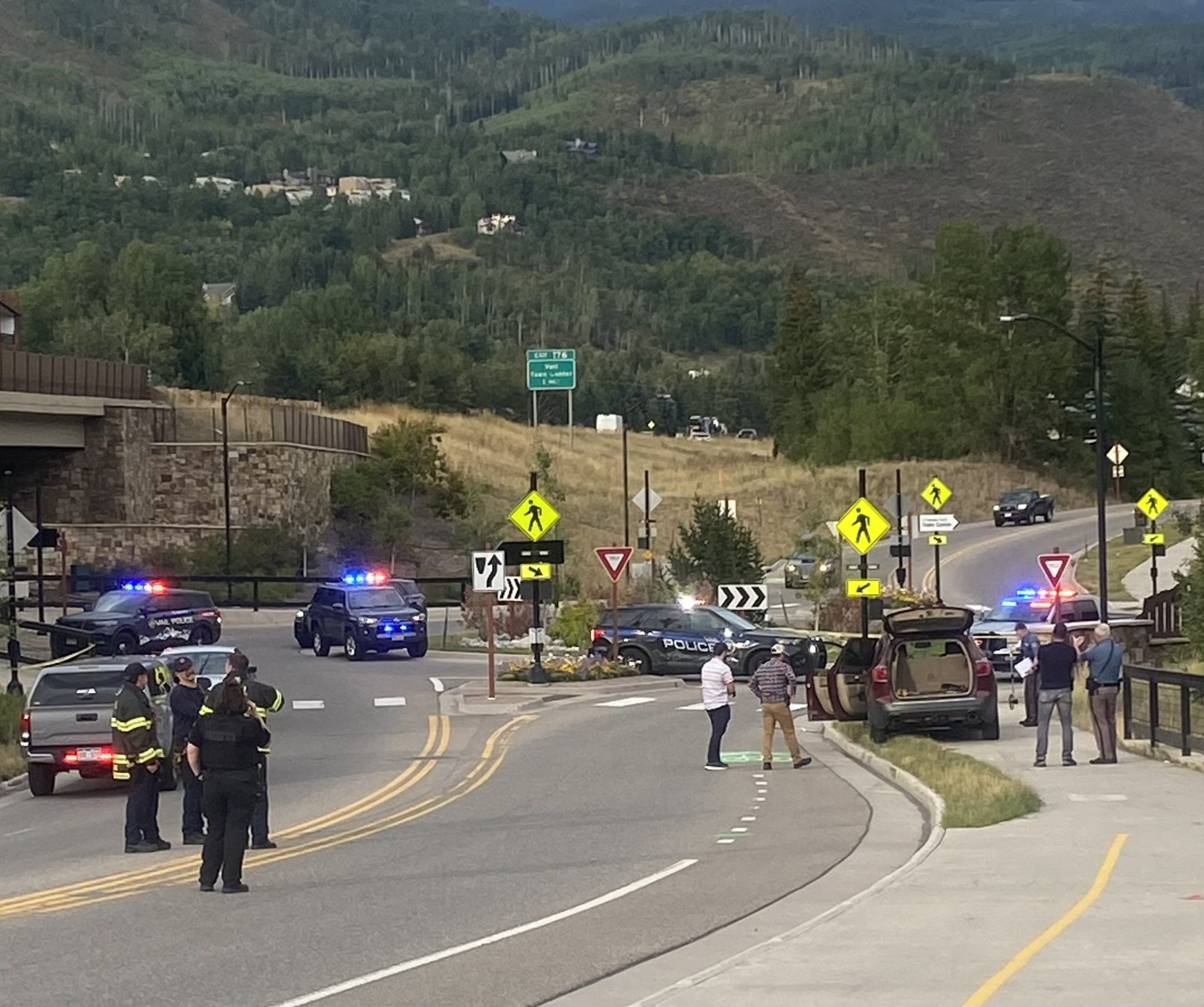 Vehicle-pedestrian collision sends one to hospital in Vail | VailDaily.com