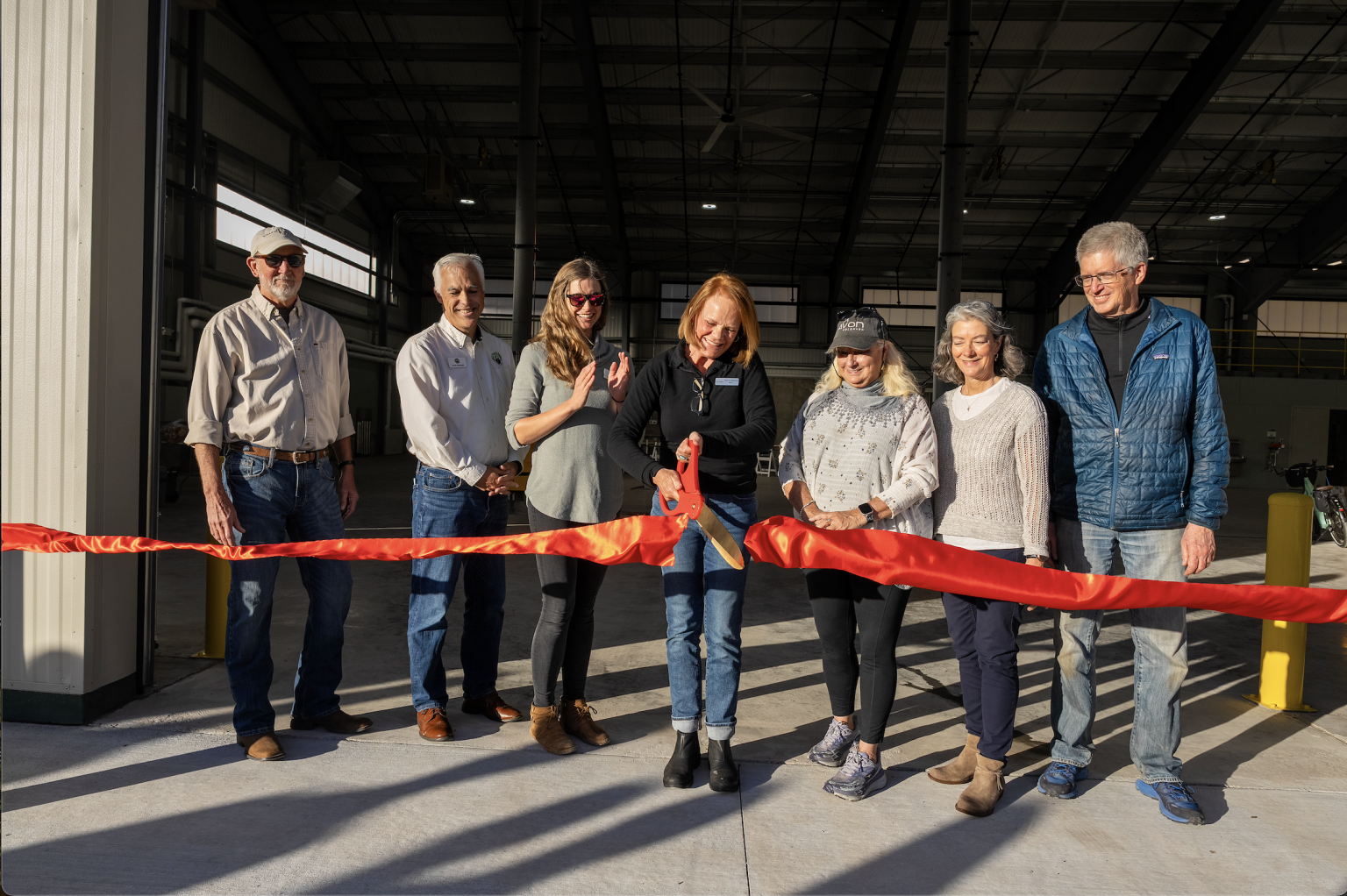 Avon cuts the ribbon on ‘unique’ all-electric public works garage ...