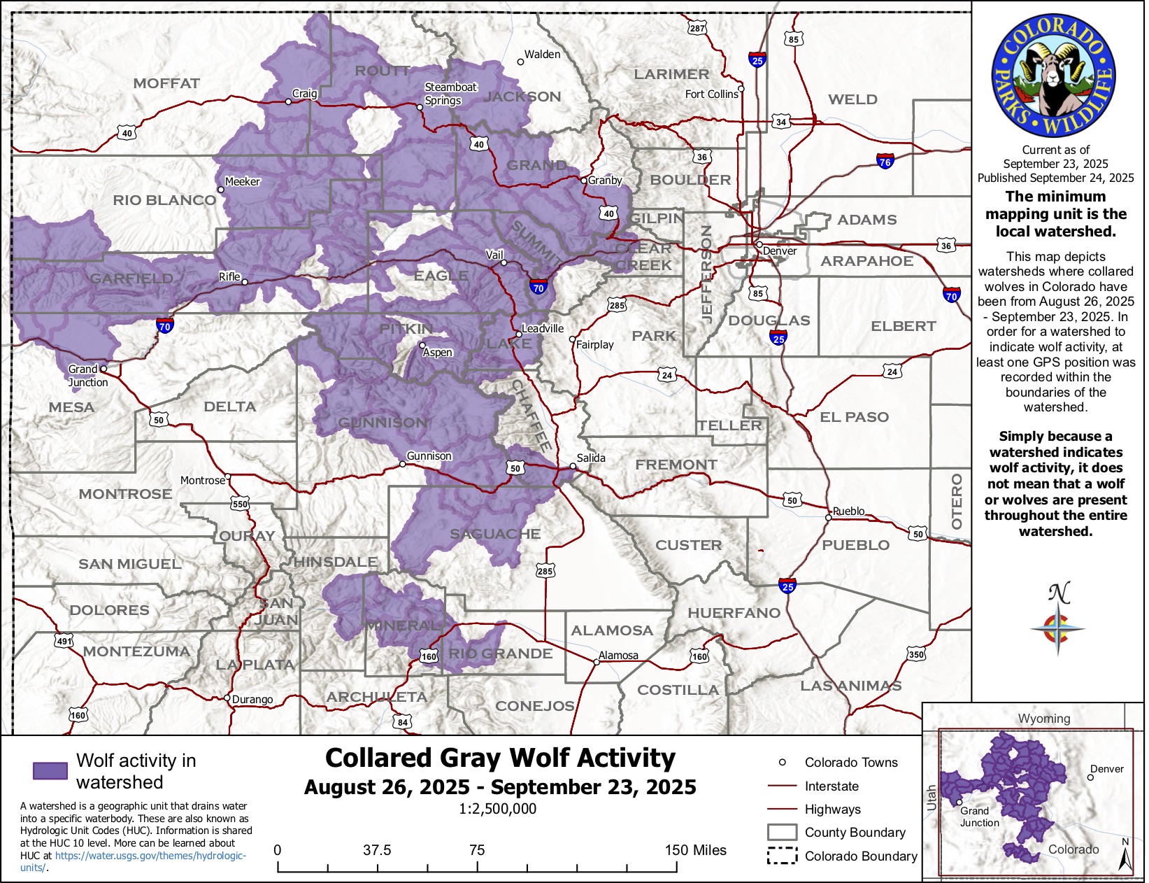 Here’s what Colorado’s gray wolves are up to as they establish ...