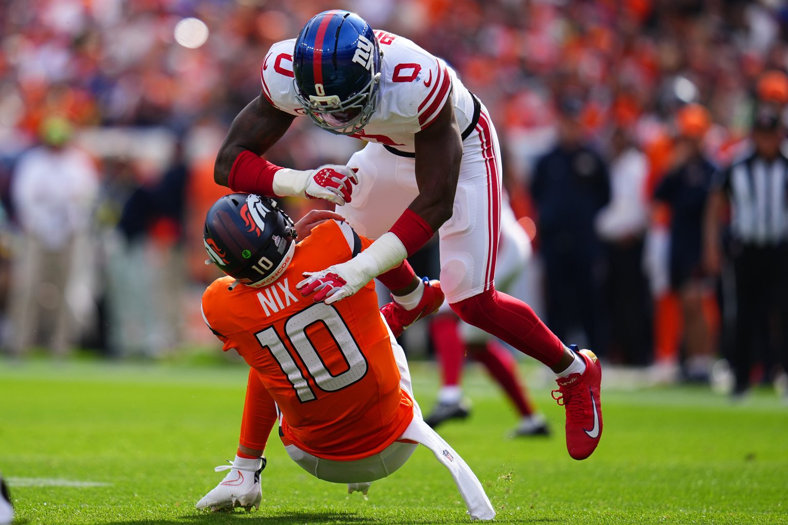 Broncos stun Giants 33-32 with last-second field goal after getting ...