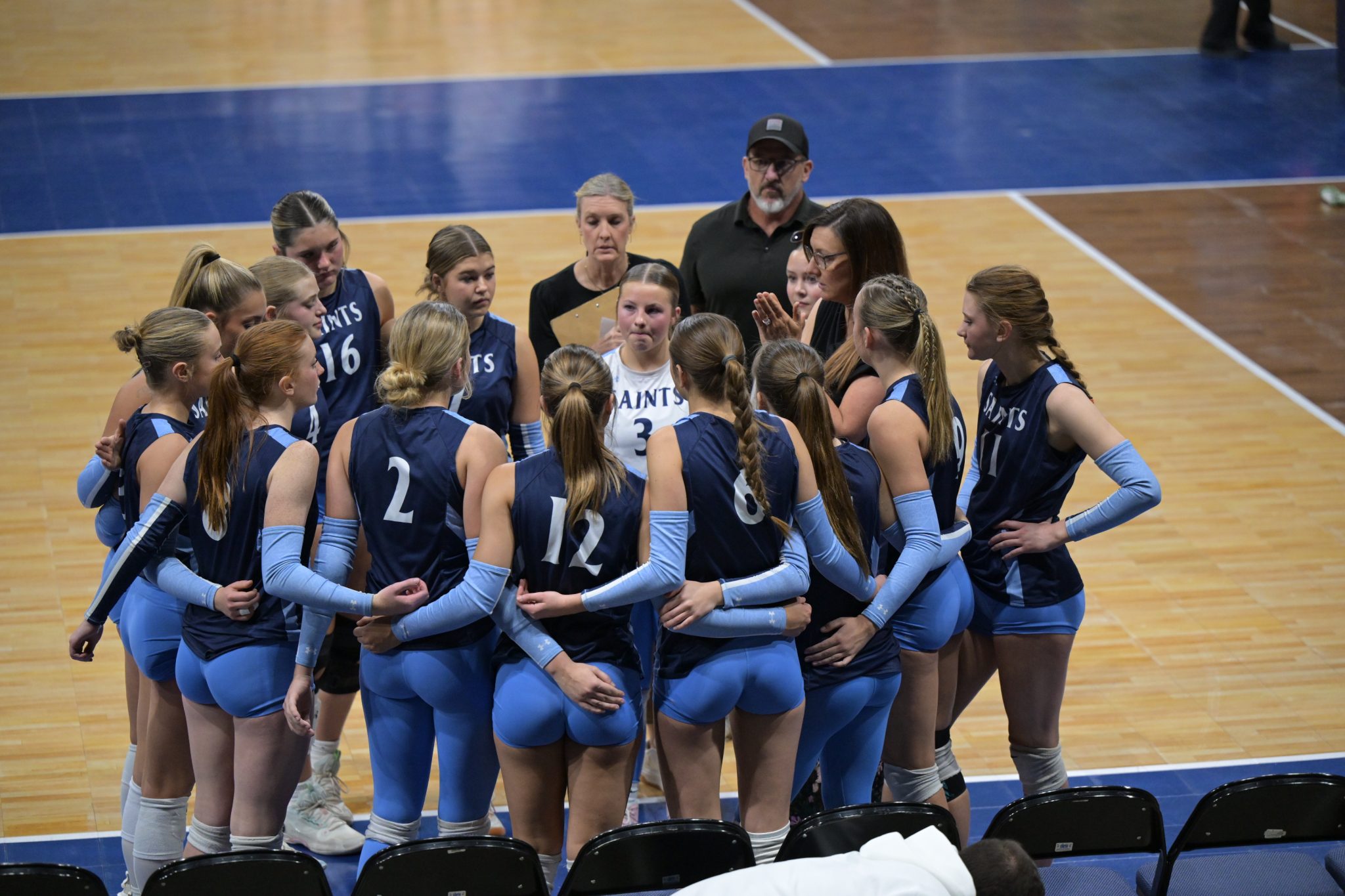 Saints spikers’ eliminated on Day 2 of state volleyball tournament ...