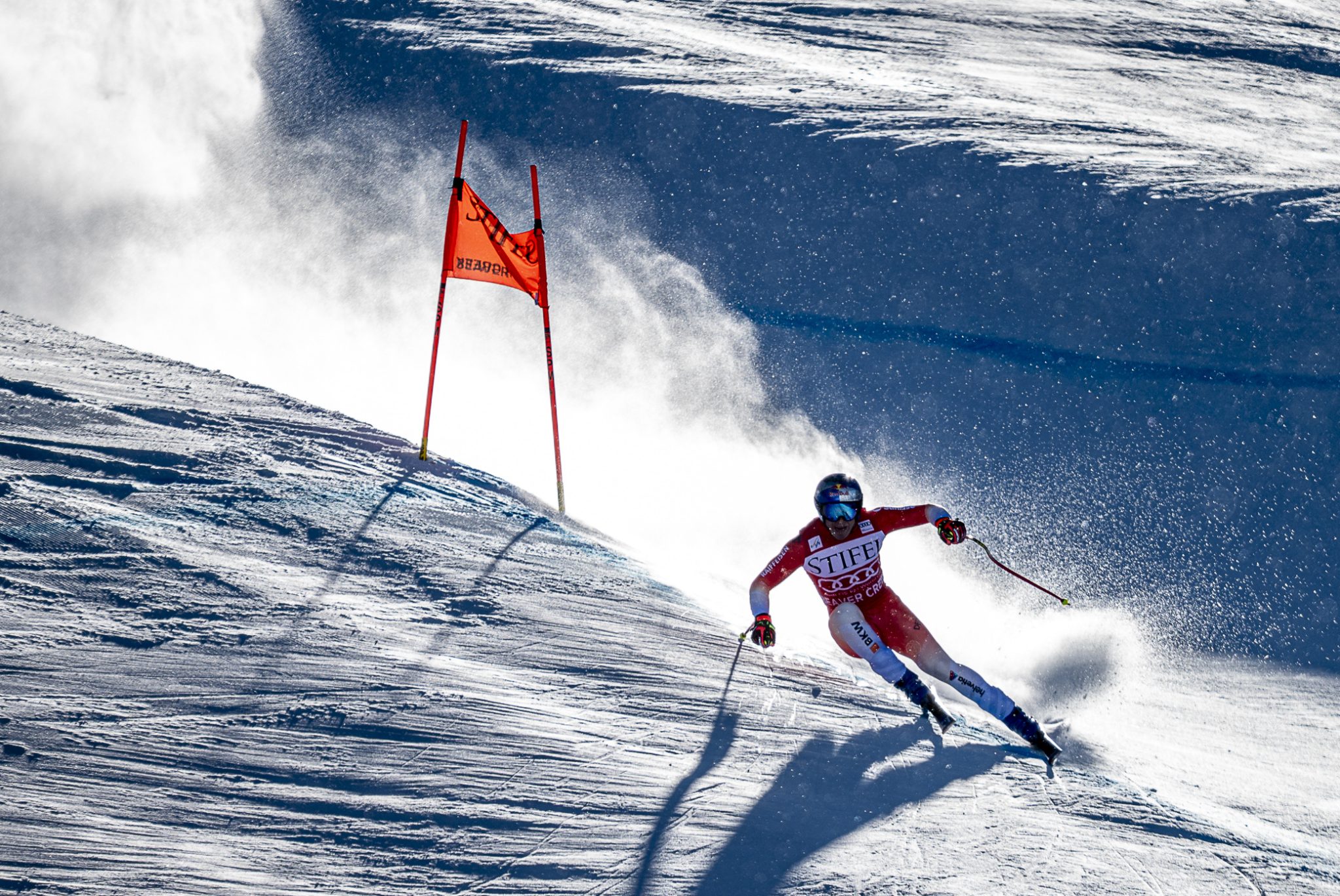 Marco Odermatt wins downhill on first day of Birds of Prey World Cup at ...