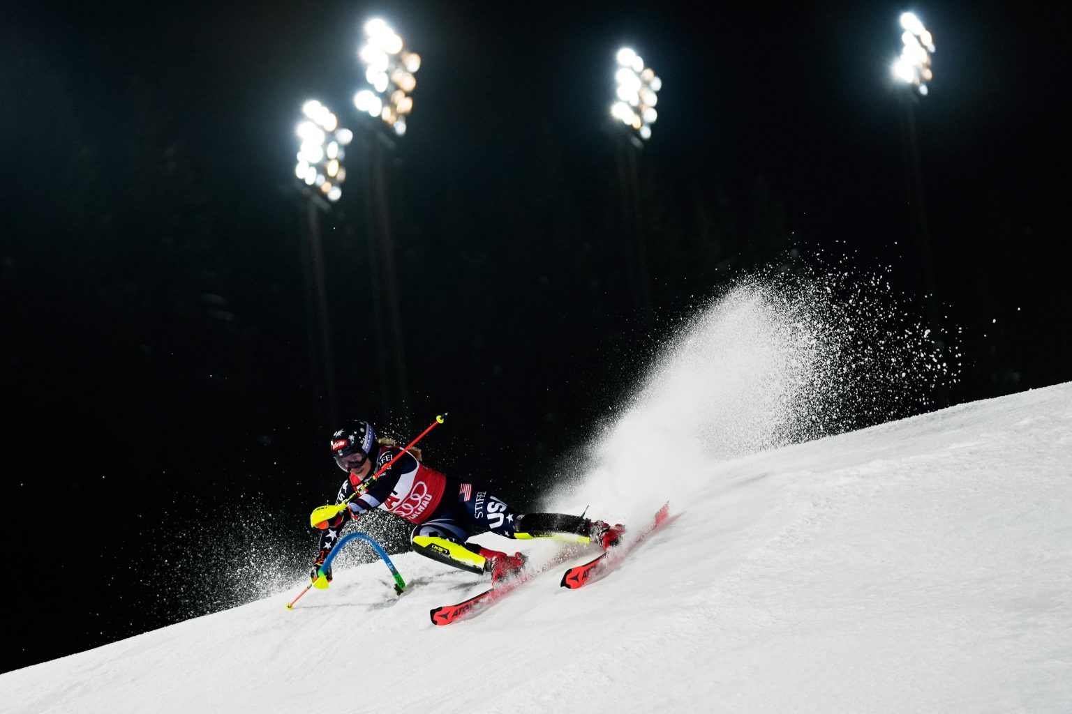 Mikaela Shiffrin and Paula Moltzan go 1-2 in World Cup slalom in ...