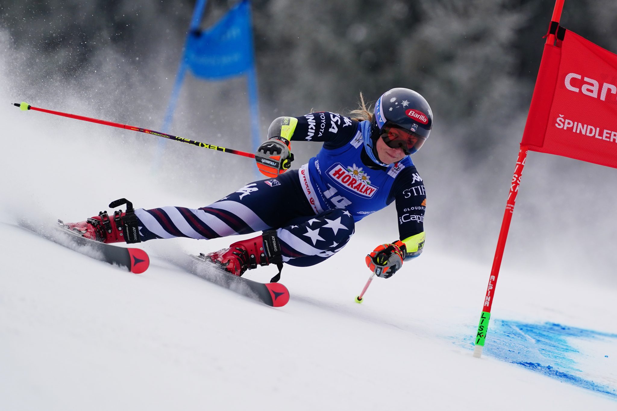 Mikaela Shiffrin returns to World Cup giant slalom podium in Spindleruv ...