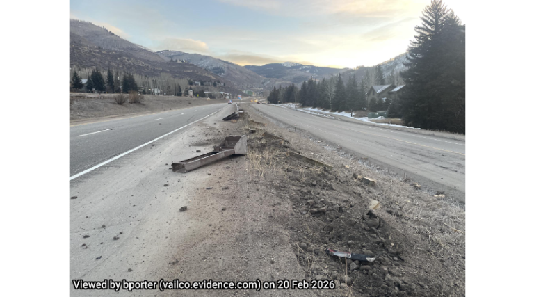 Tractor-trailer takes out 160 feet of guardrail on I-70 in Vail ...