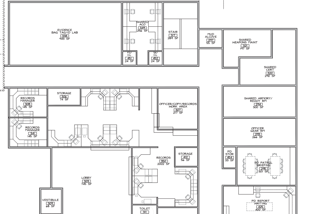 City, county close to ordering schematic designs for shared law ...