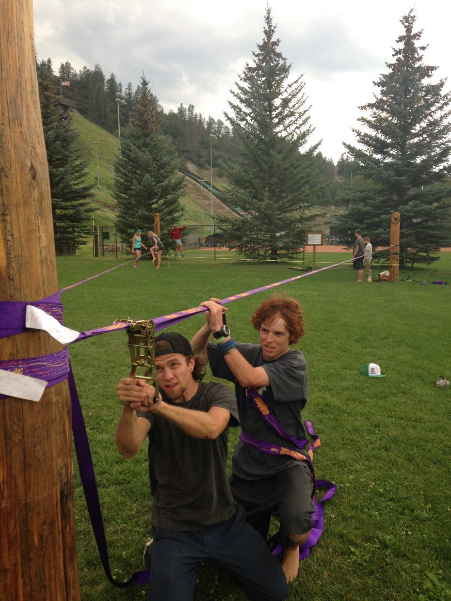 Steamboat Springs Slackline Park’s long-awaited grand opening ...