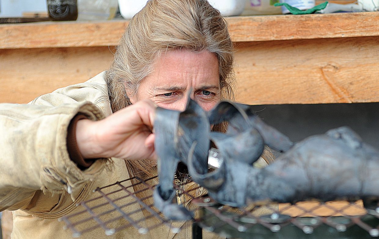 Inside the Artist’s Studio: Sandy Graves digs deep for emotional ...