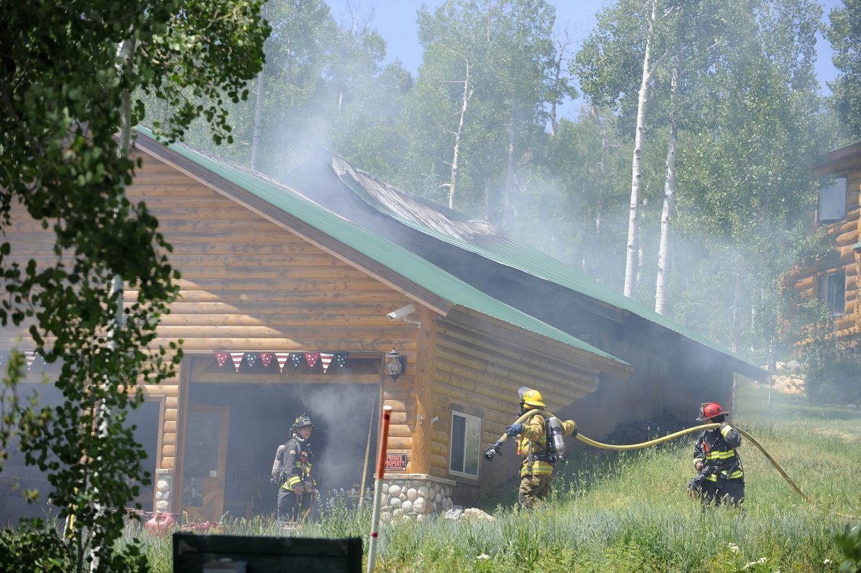 Fire causes heavy damage in North Routt County | SteamboatToday.com