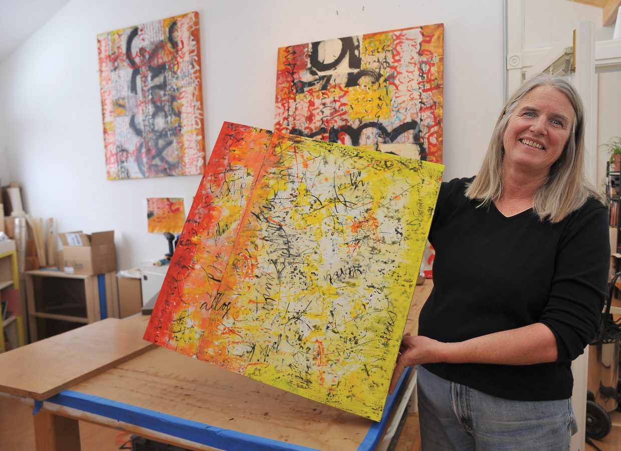 Painter Laura Wait debuts show during First Friday Artwalk ...
