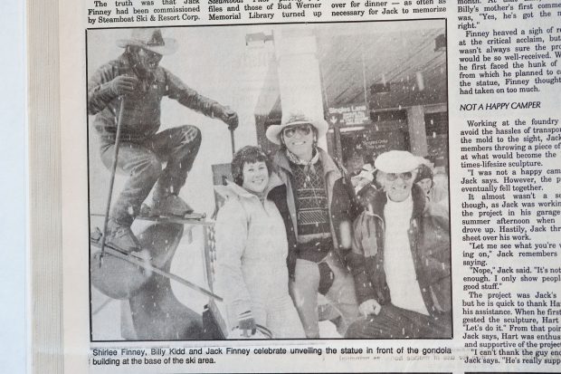 Jack Finney, known for bronzes of community personalities, dies at 78 ...