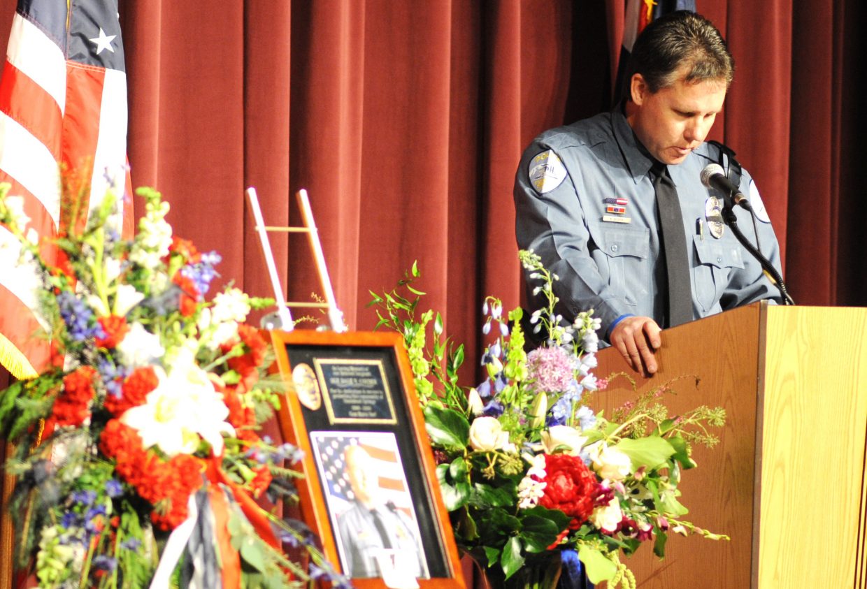 Law enforcement, community gather in Steamboat to remember Sgt. Dale ...