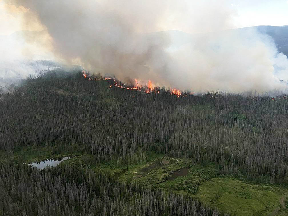 Beaver Creek fire northwest of Walden now 5,400 acres | SteamboatToday.com
