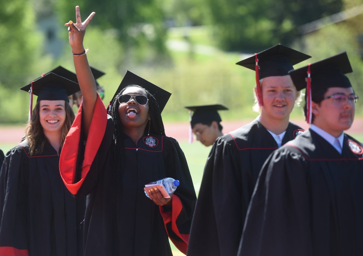 Peace and out!: 2017 Steamboat Springs High School graduation photo ...