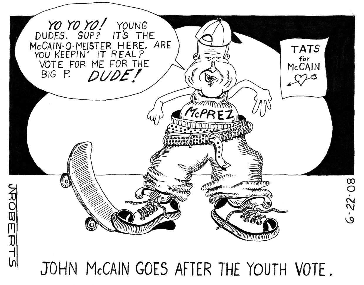 Editorial cartoon for June 22, 2008 | SteamboatToday.com