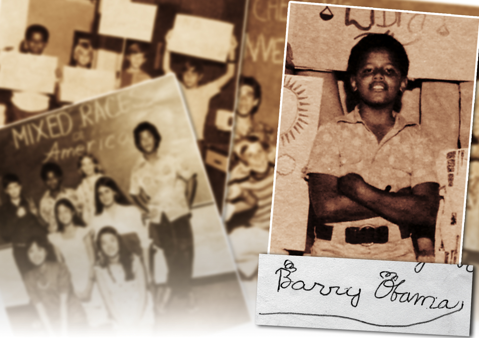 Classmate shares photos of Obama from Punahou School yearbooks ...