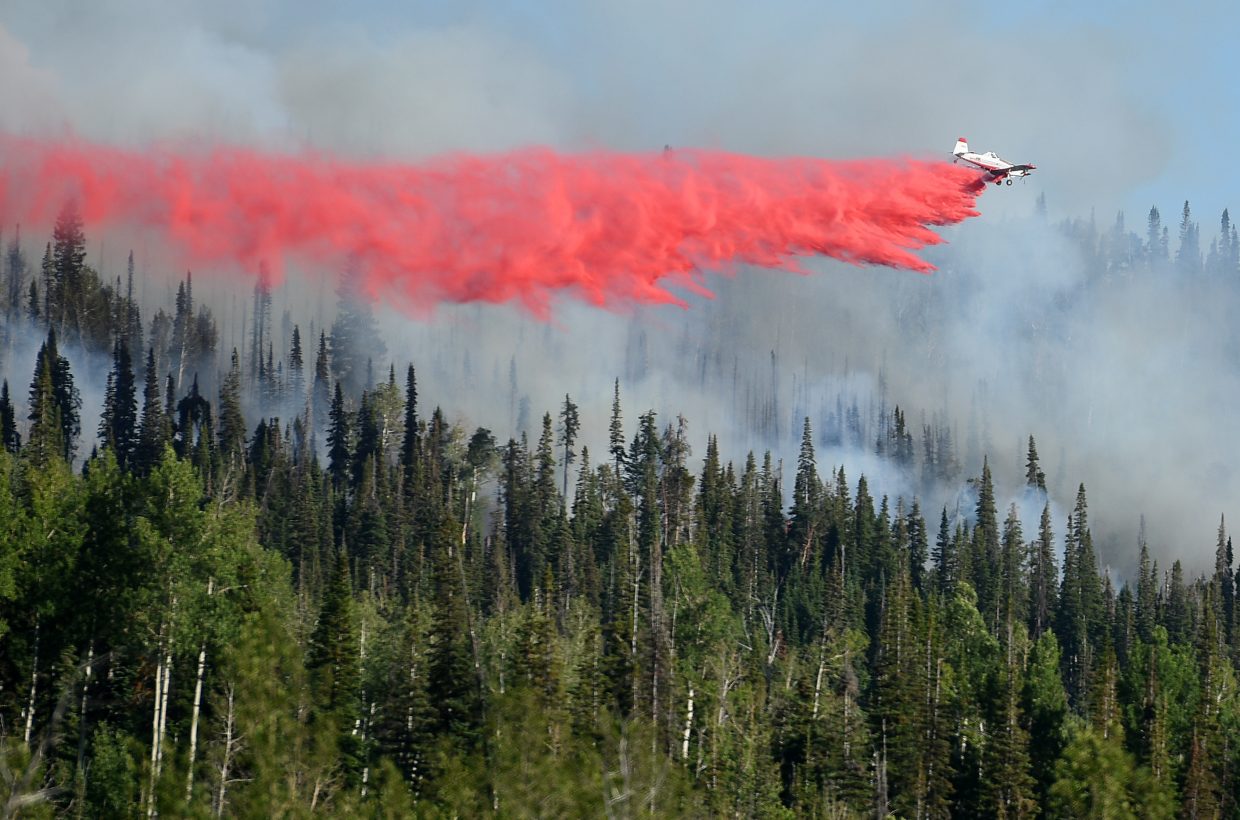 Machinery sparks North Routt forest fire | SteamboatToday.com