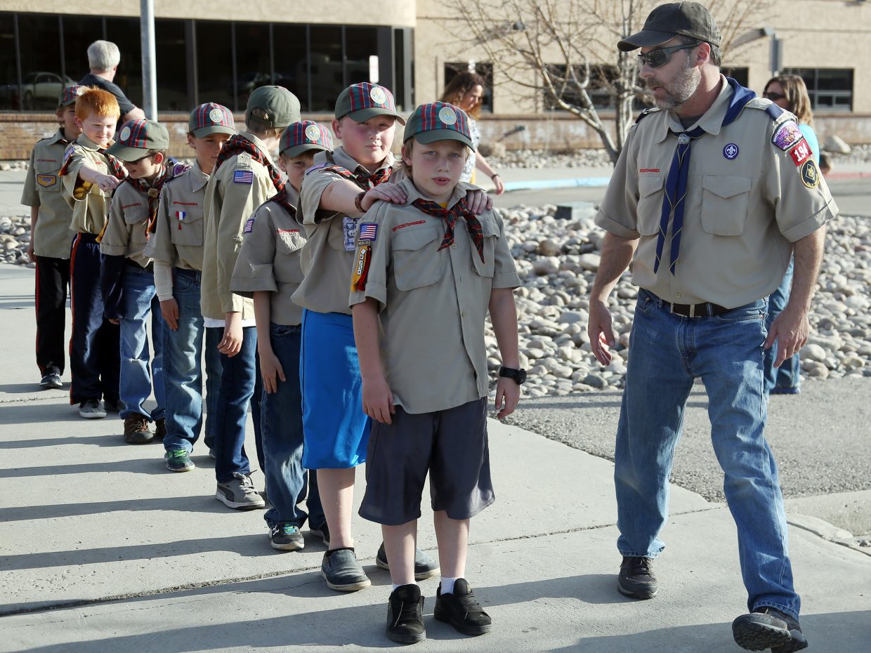 Cub Scout Flag Ceremony | SteamboatToday.com