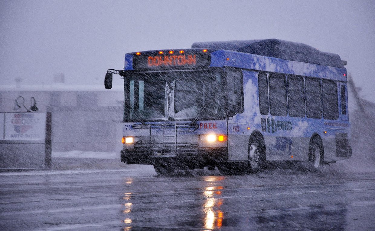 Steamboat city buses to run less frequently at night this winter ...