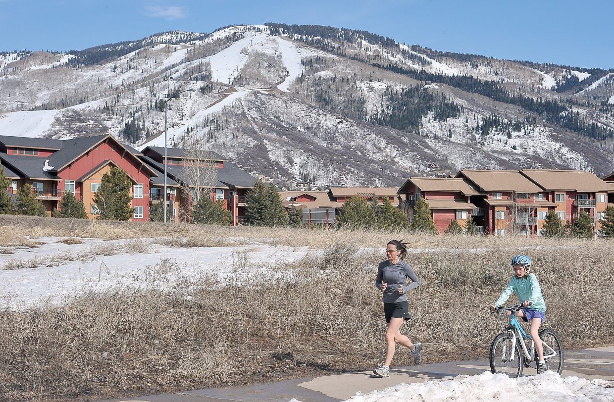 Yampa River Core Trail extension, single-use and directional trails on ...