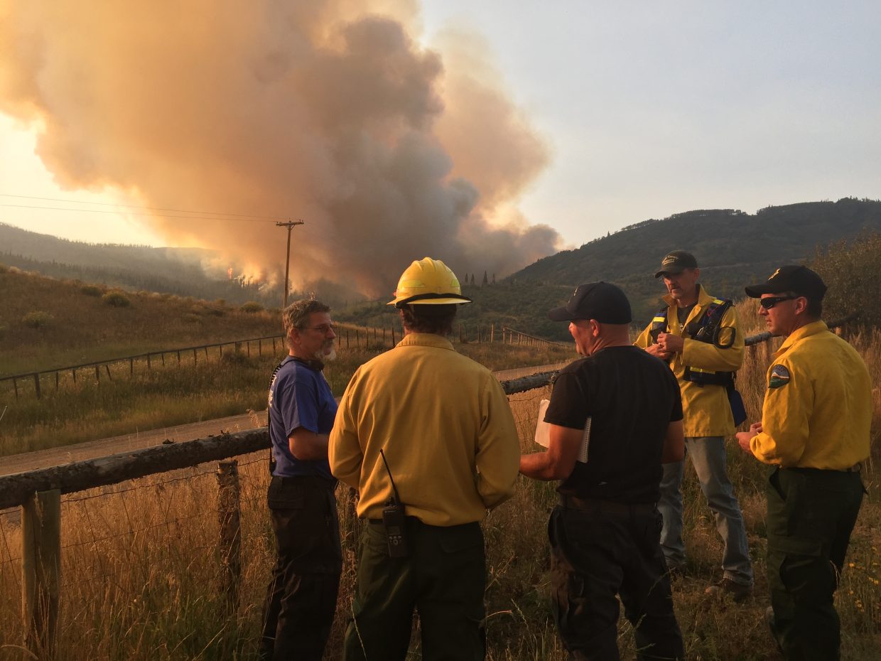 Rapidly growing wildfire in West Routt County prompts pre-evacuation ...
