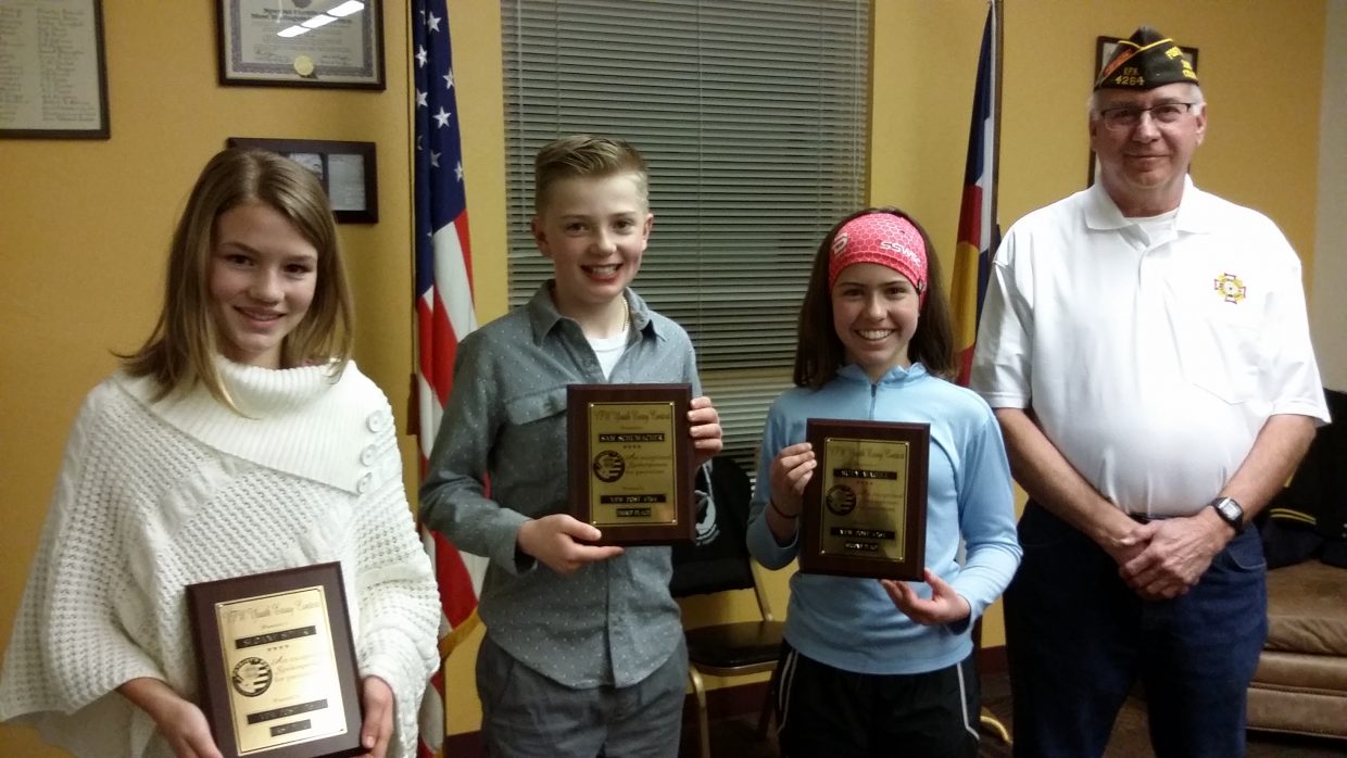 VFW essay winner from Steamboat writes about freedom | SteamboatToday.com