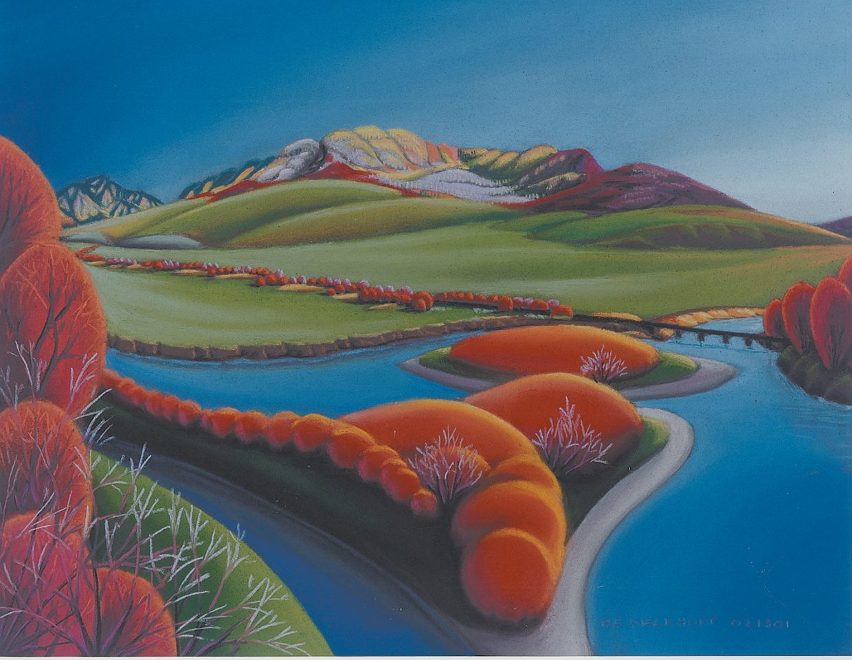 Steamboat artist returns to local art scene with retrospective exhibit ...