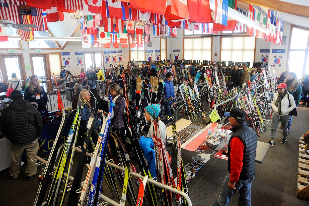 Annual Ski Swap raises money for Steamboat Springs Winter Sports Club ...