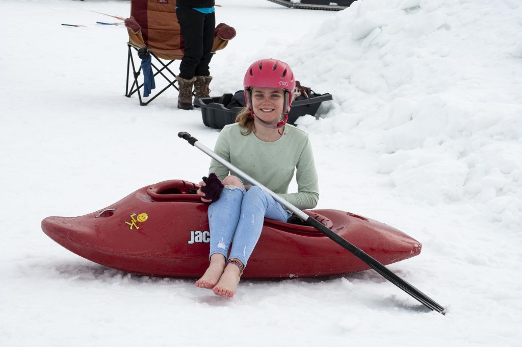 PHOTOS: River runners delight at CMC Snow Kayak and SUP Race on Sunday ...
