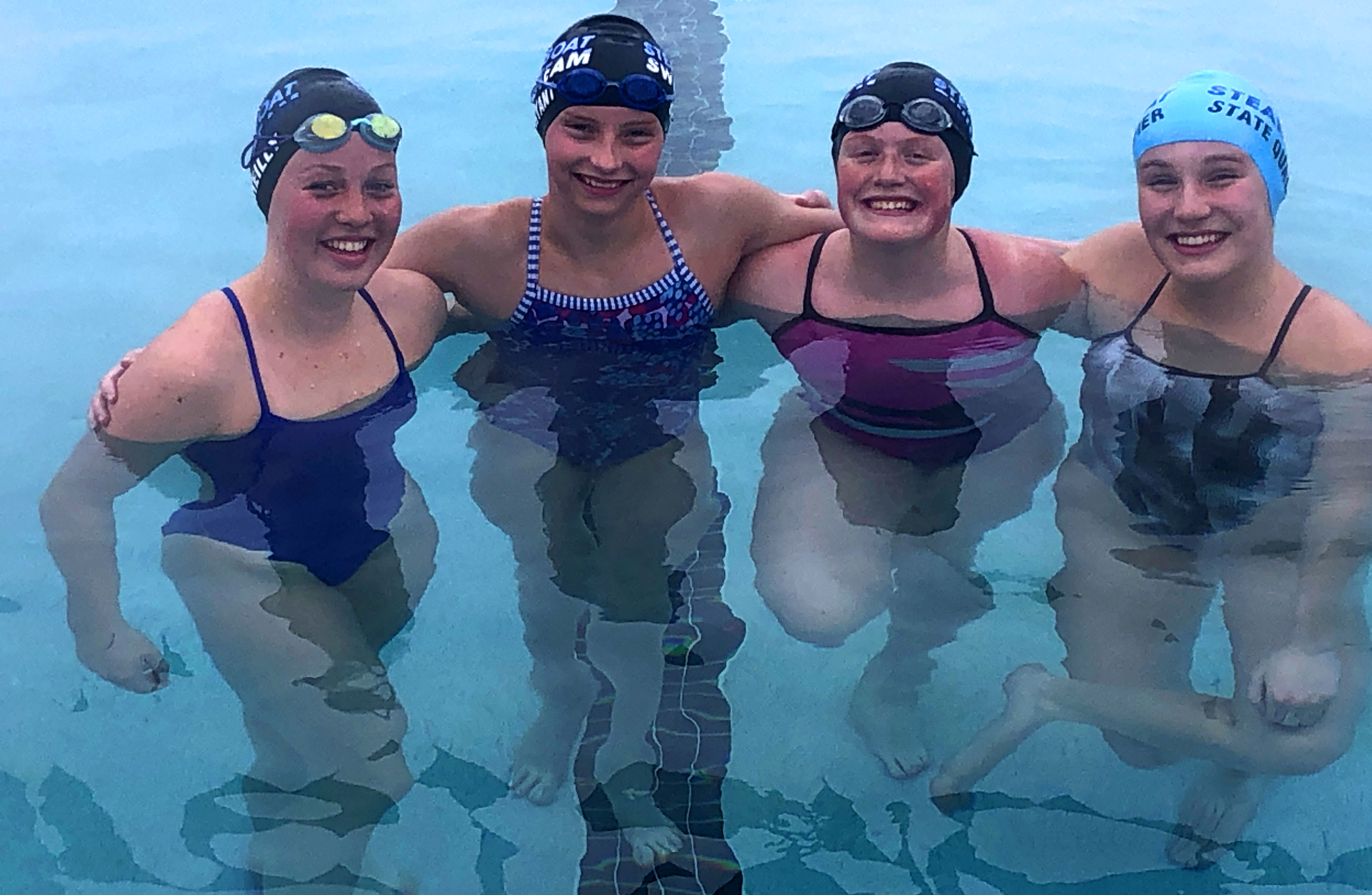 Steamboat swimmers complete winter season at state, silver and bronze ...